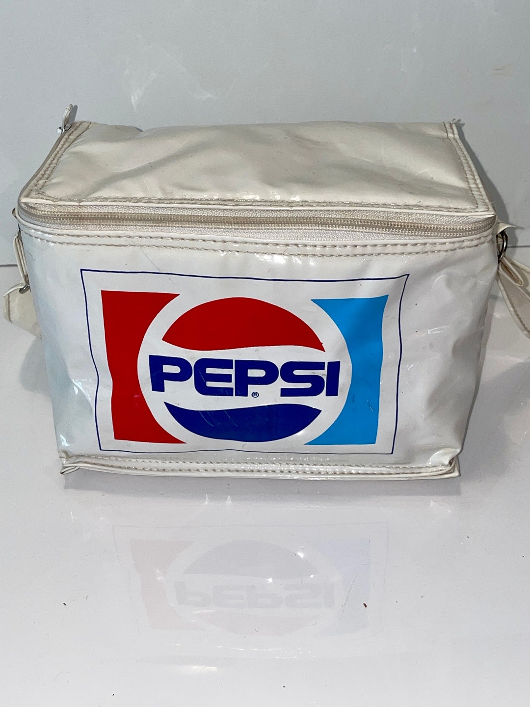 Vintage Pepsi Cola Vinyl Lunch Box Advertising RAD - Etsy