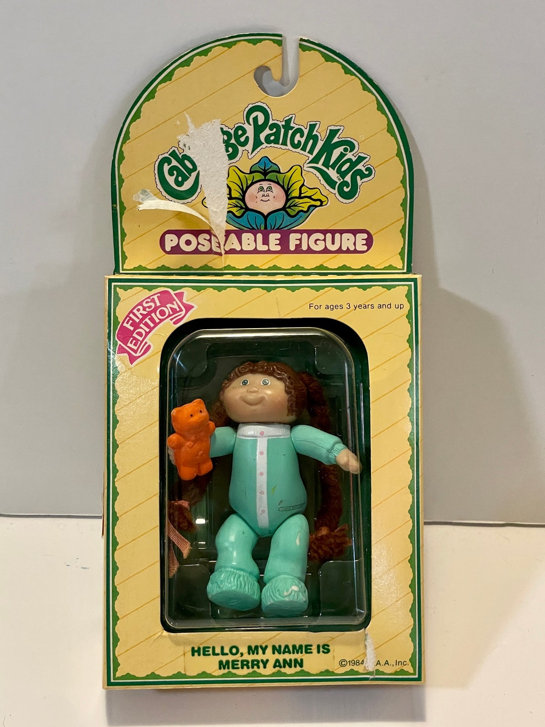 Vintage 1984 CPK Cabbage Patch Kids Poseable Figure - Etsy