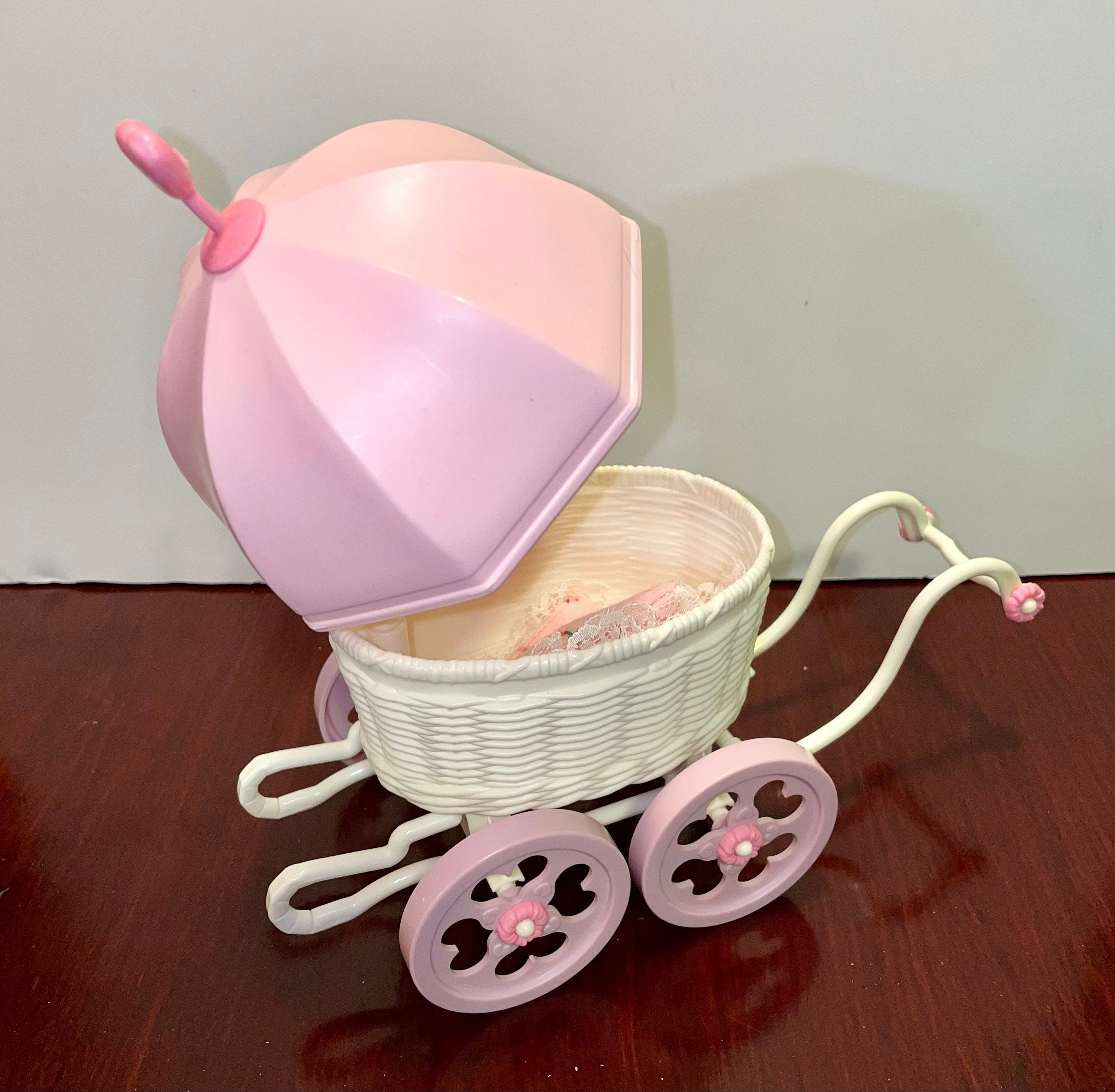 Vintage 1985 My Little Pony Baby Pony Stroller With Pillow and Blanket ...