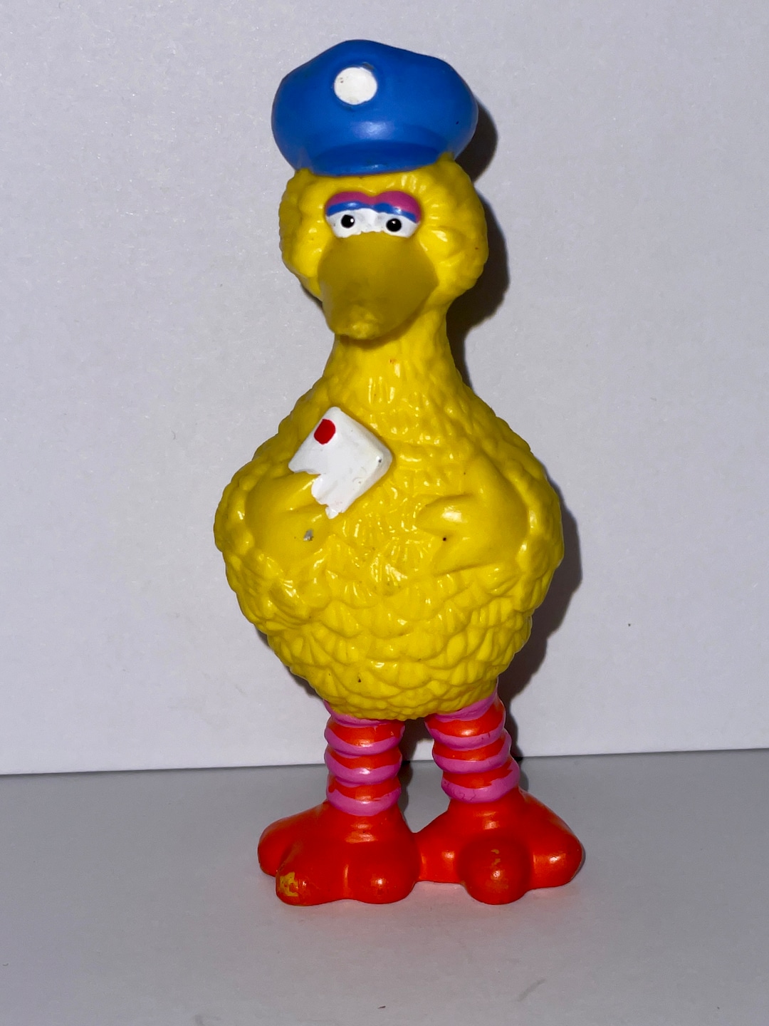Vintage Tara Toys Jim Henson Sesame Street Big Bird as Mailman PVC ...