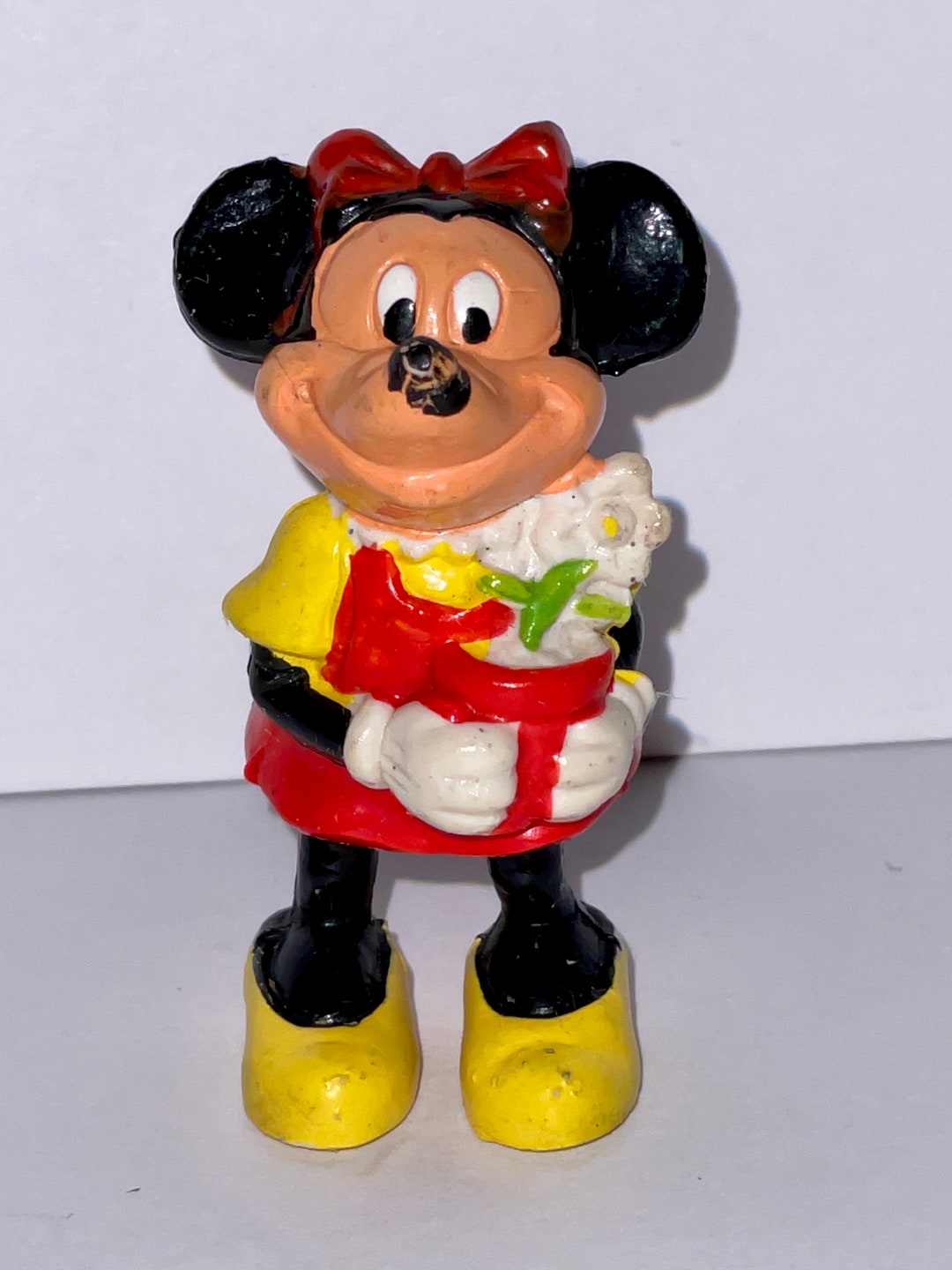 Vintage PVC Walt Disney Applause Minnie Mouse Made in Hong Kong Figure ...