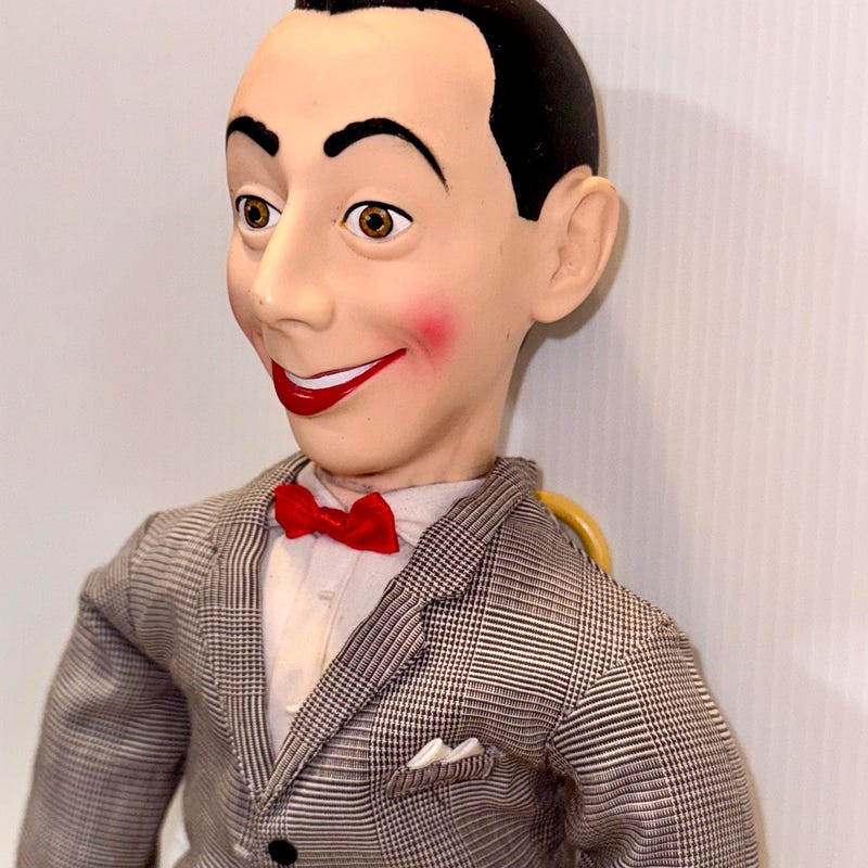 Pee Wee Herman Doll - Etsy
