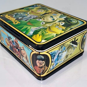 1979 Henson Muppet Show Meta Lunch Box Lunchbox Thermos King Seeley ...