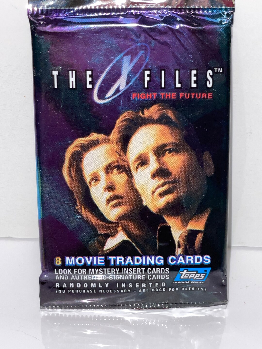 Vintage 1998 Twentieth Century Fox the X Files Fight the Future Topps ...