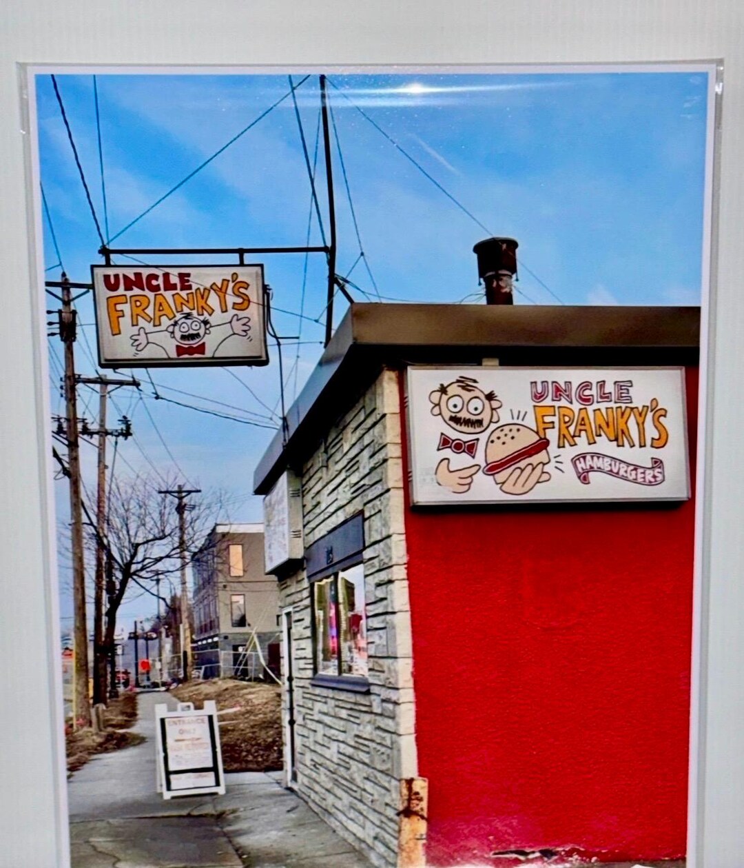 Uncle Franky’s Hamburgers North East Minneapolis Minnesota at Night ...