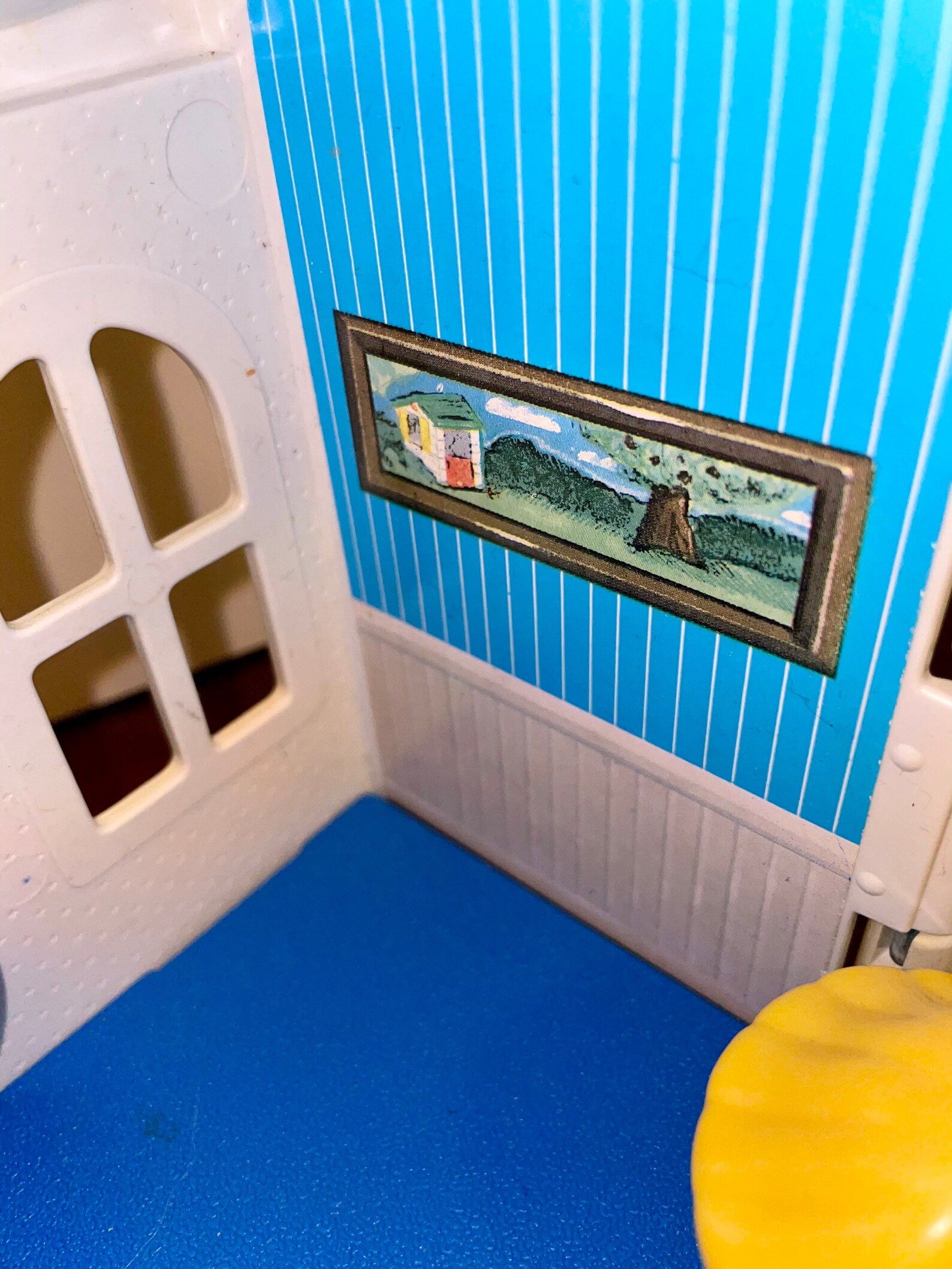 1990 Little Tikes Toddle Tots Little People House and Two Person Set of ...