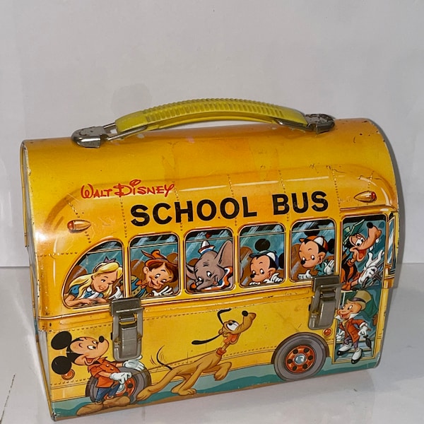 Vintage Lunch Box - Etsy