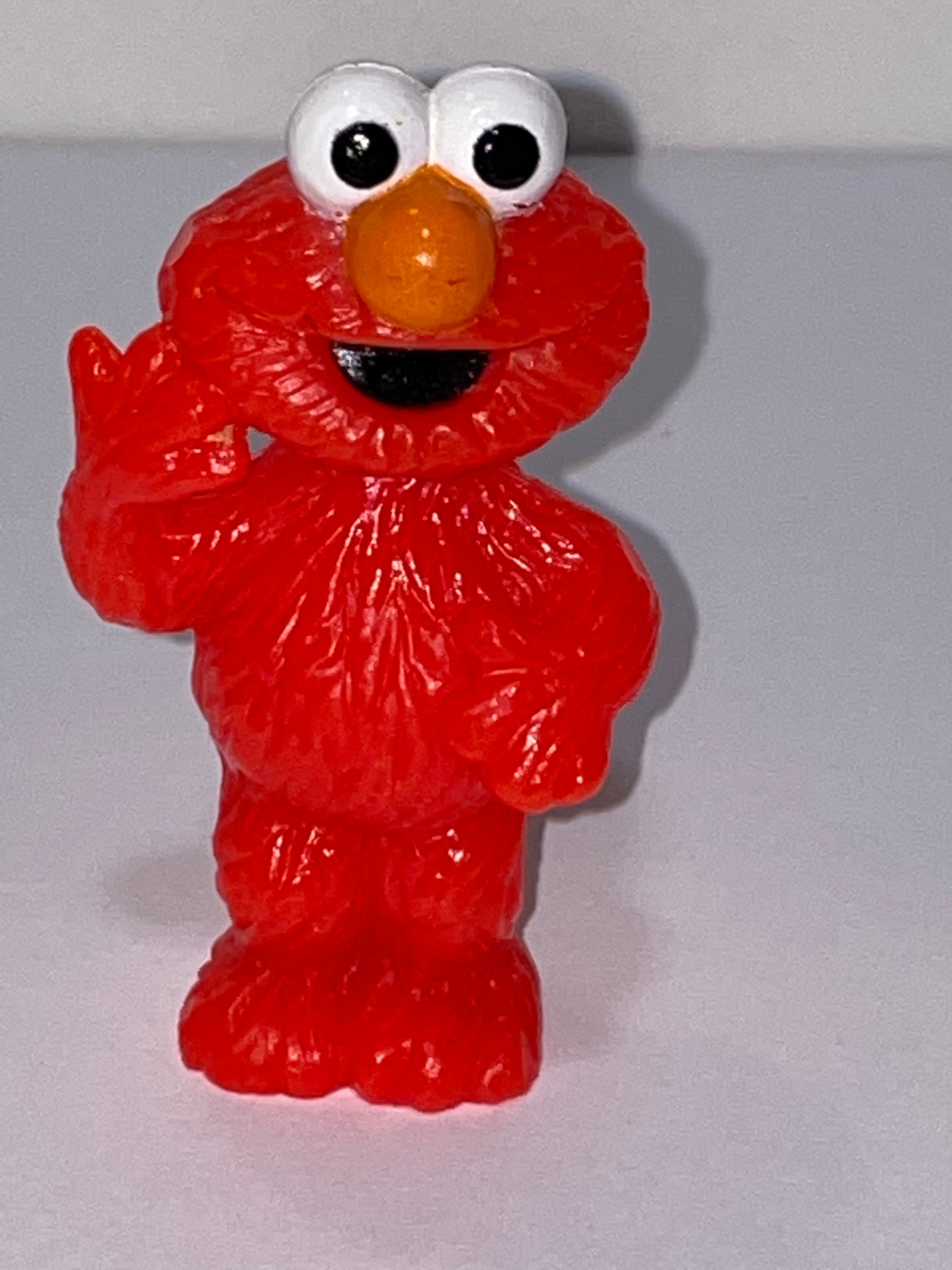 Vintage Jim Henson Sesame Street Elmo Monster PVC Figure JHP - Etsy