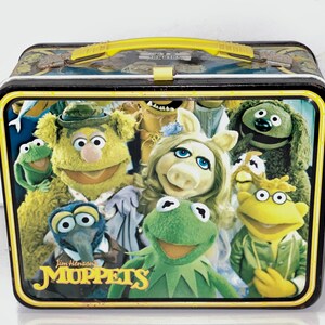1979 Henson Muppet Show Meta Lunch Box Lunchbox Thermos King Seeley ...