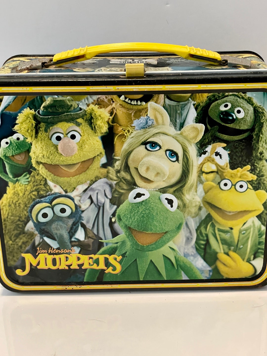 1979 Henson Muppet Show Meta Lunch Box Lunchbox Thermos King Seeley ...