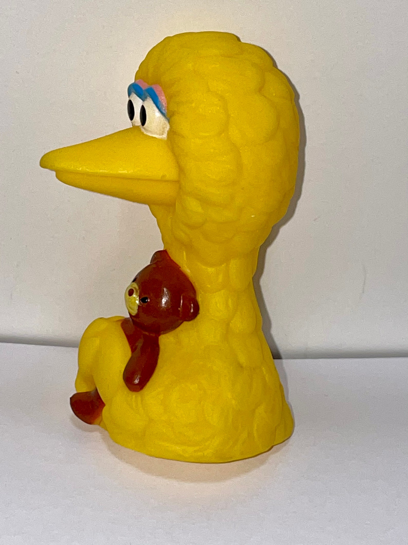 Vintage Jim Henson Sesame Street Big Bird With Teddy Bear - Etsy