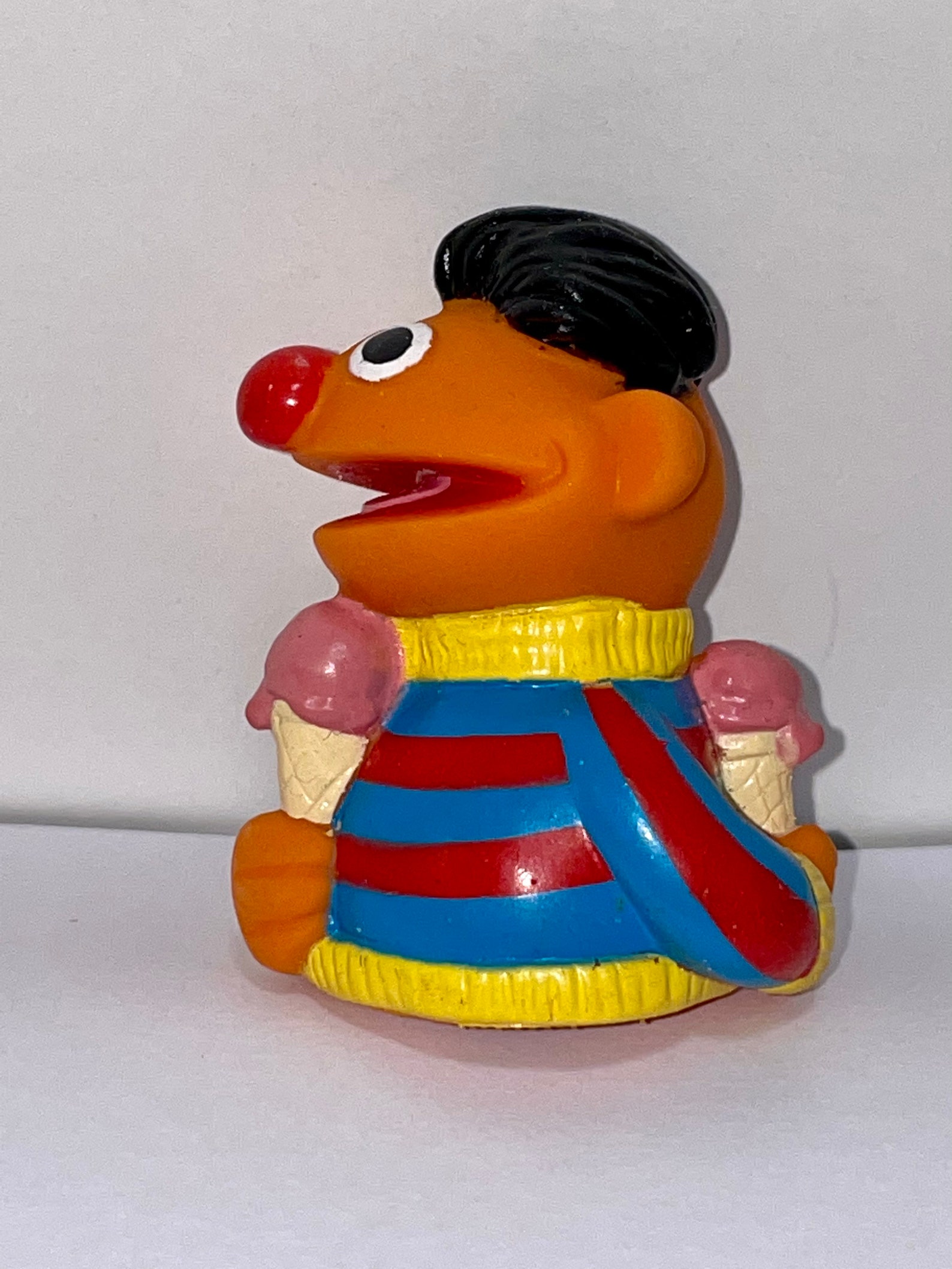 Vintage Jim Henson Sesame Street Ernie with ice cream Finger | Etsy