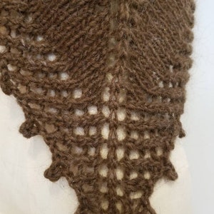 Rustic Icelandic Wool Shawl | Hand Knit 100% Wool Lace Shawl - Etsy
