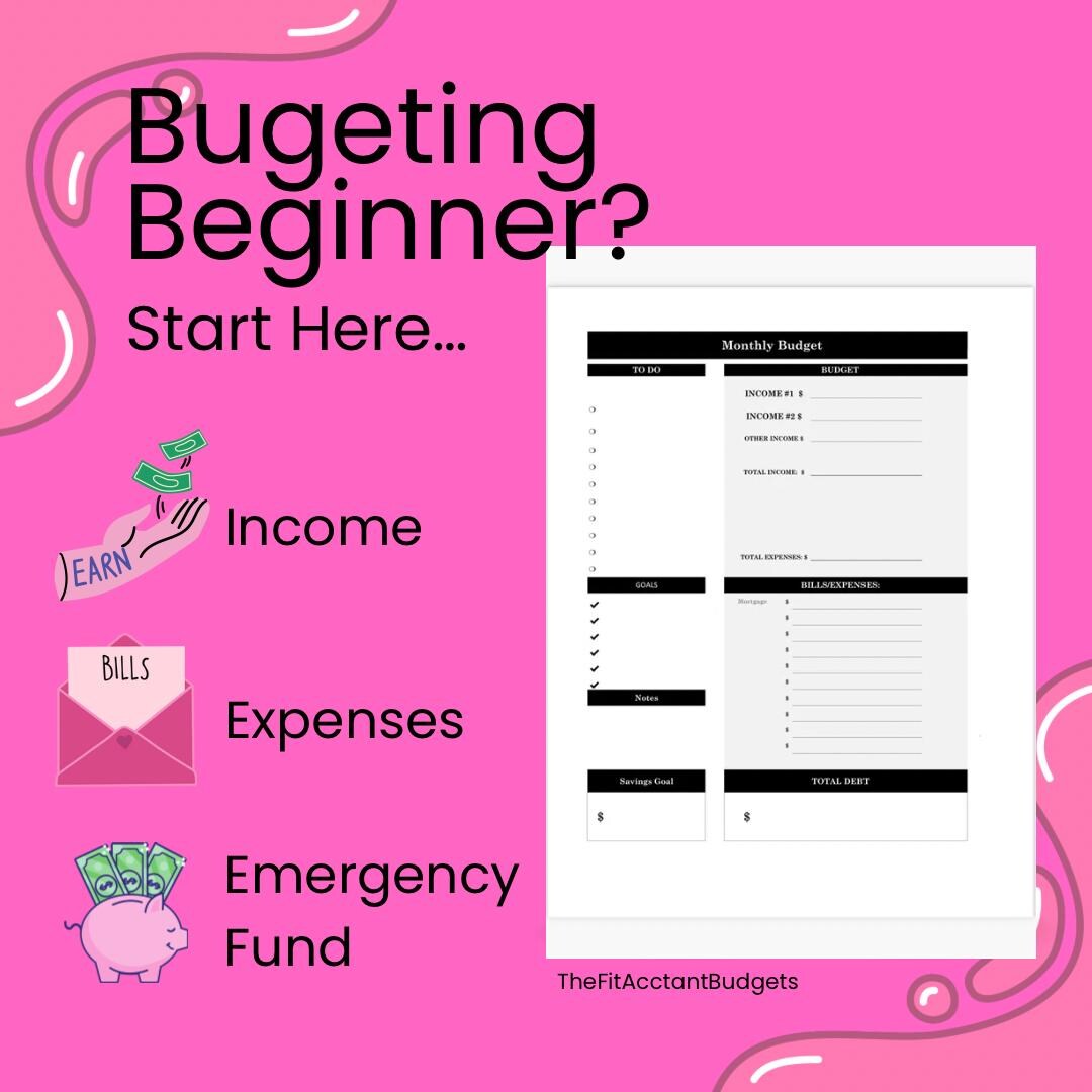 Simple | Basic | Budget for the Beginner - Etsy