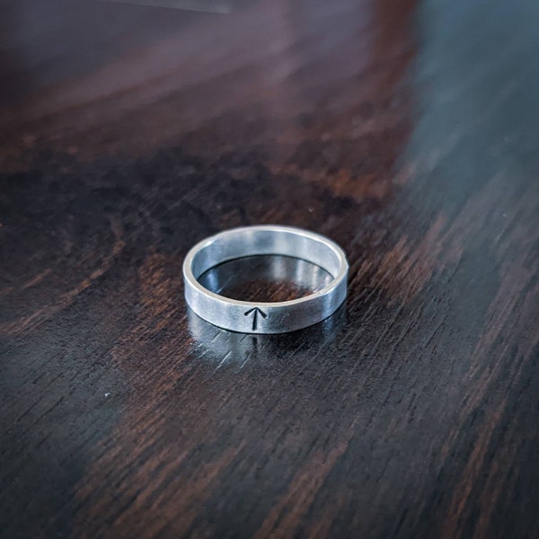 Rune Wedding Ring - Etsy
