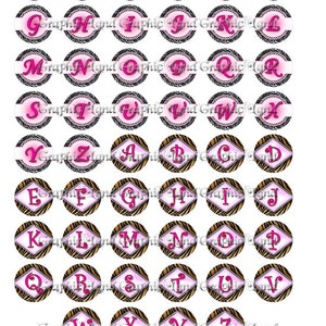 1 Inch Circle Digital Art Bottle Caps Images Digital Collage Sheets ...