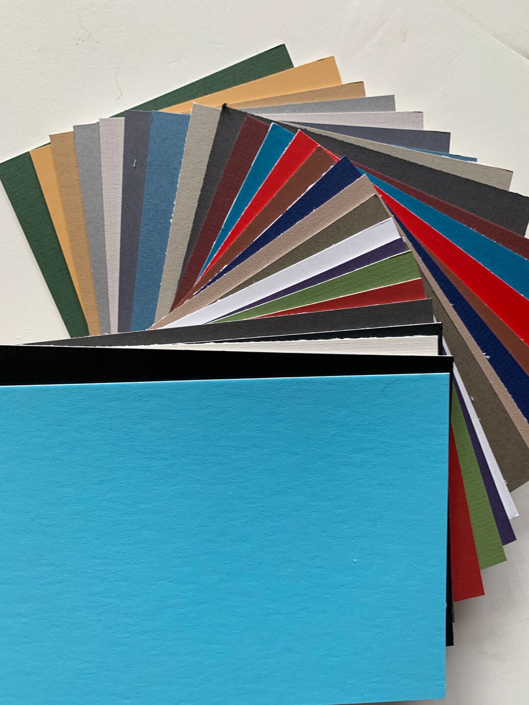 25 5 X 7 Picture Frame Uncut Blank Mat Board Mixed Colors - Etsy