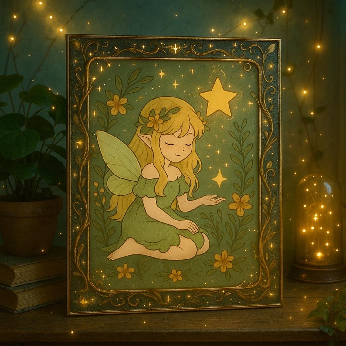 Whimsical Fairycore Wall Art | Printable Fairy Poster | Dreamy ...