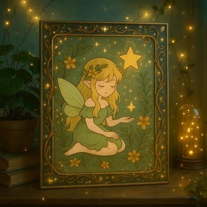 Whimsical Fairycore Wall Art | Printable Fairy Poster | Dreamy ...
