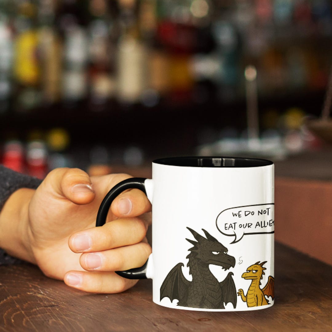 Fourth Wing Dragon Mug – Tairn and Andarna, Booktok Gift - Etsy
