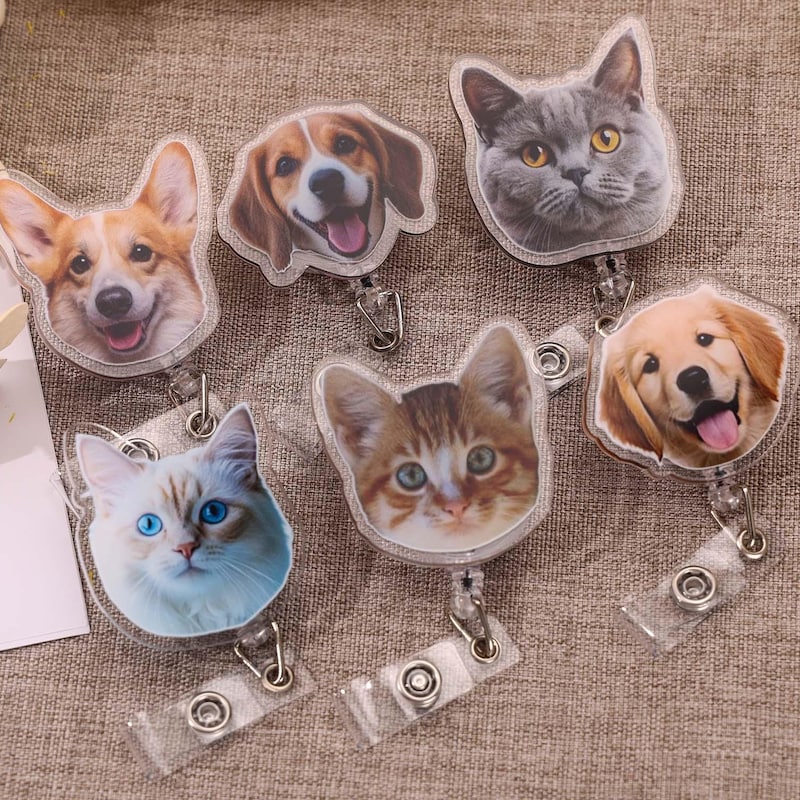 Badge Buddy for Dog - Etsy UK