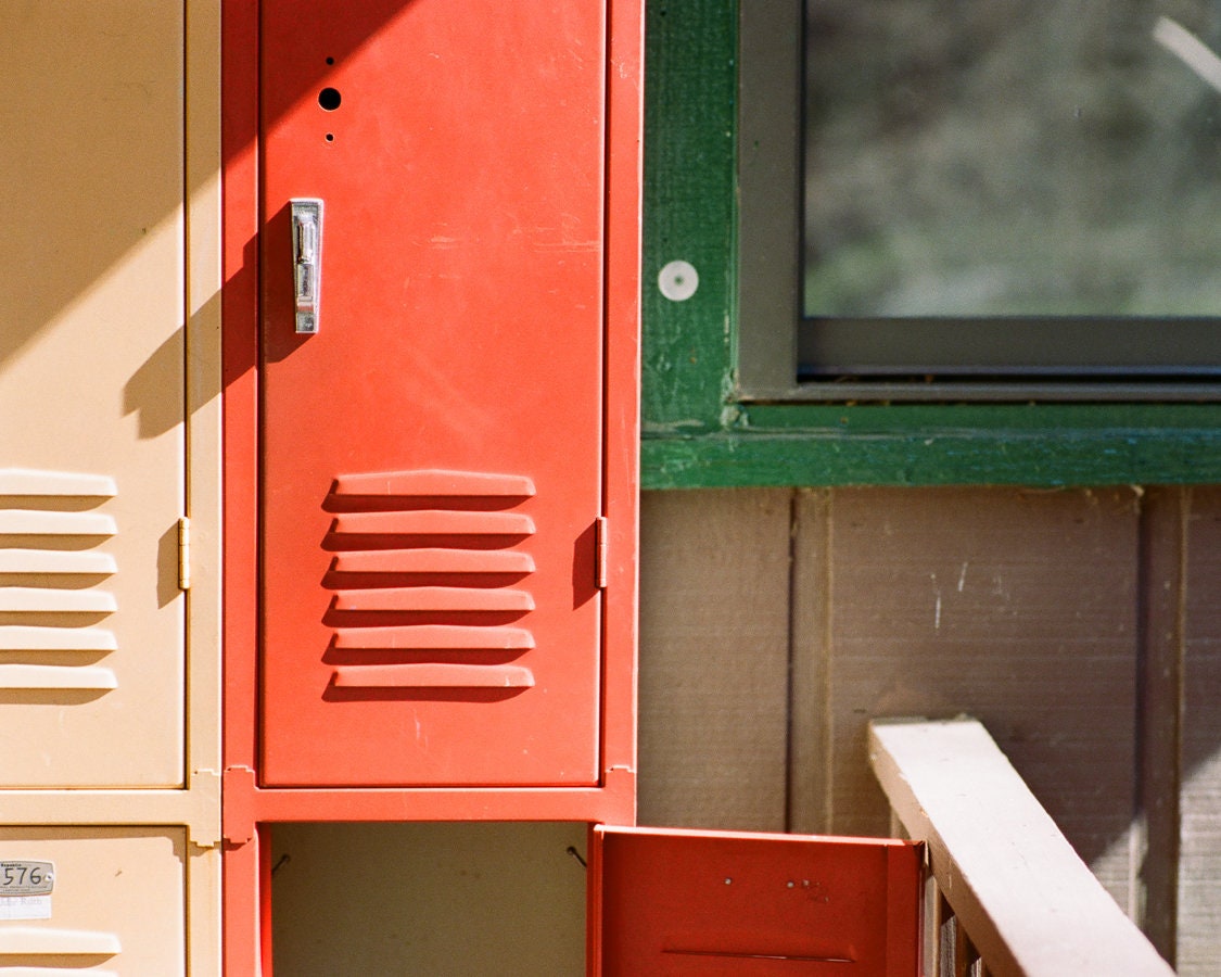 Vintage Camp Lockers Fine Art Photography Print Prints Giclée etna.com.pe
