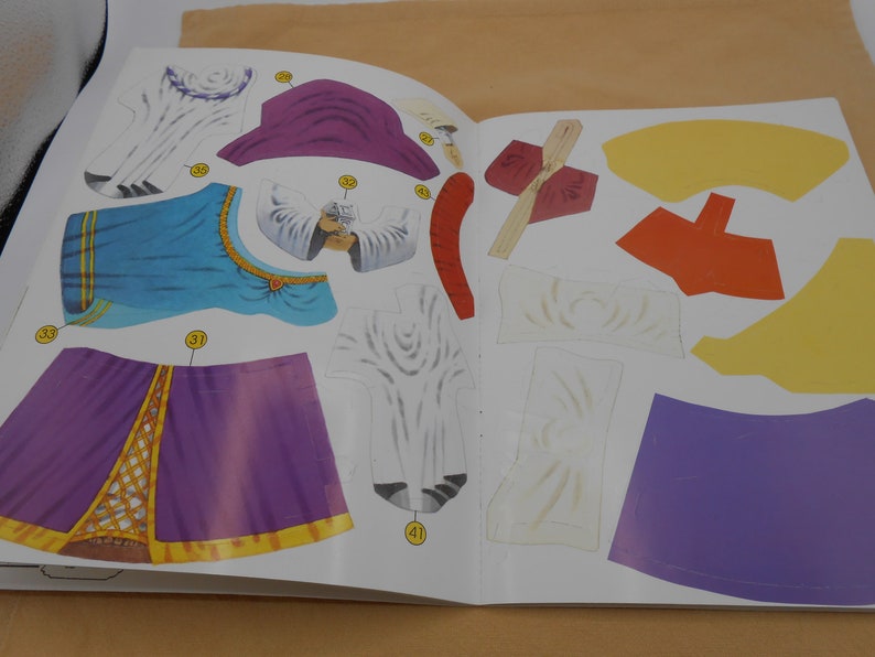 Usborne Nativity Press-Out Model Book Punch Out | Etsy