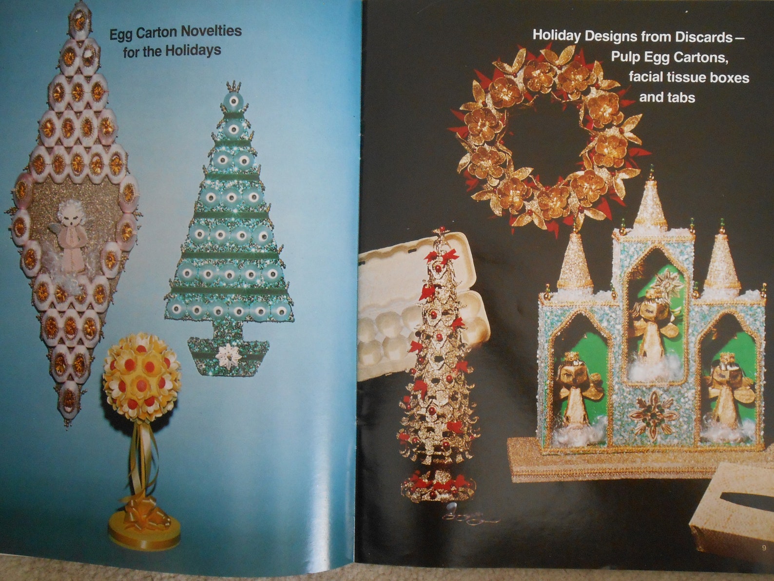 Foamcrafting With Styrofoam Plastic Foam Craft Book, Egg Carton ...