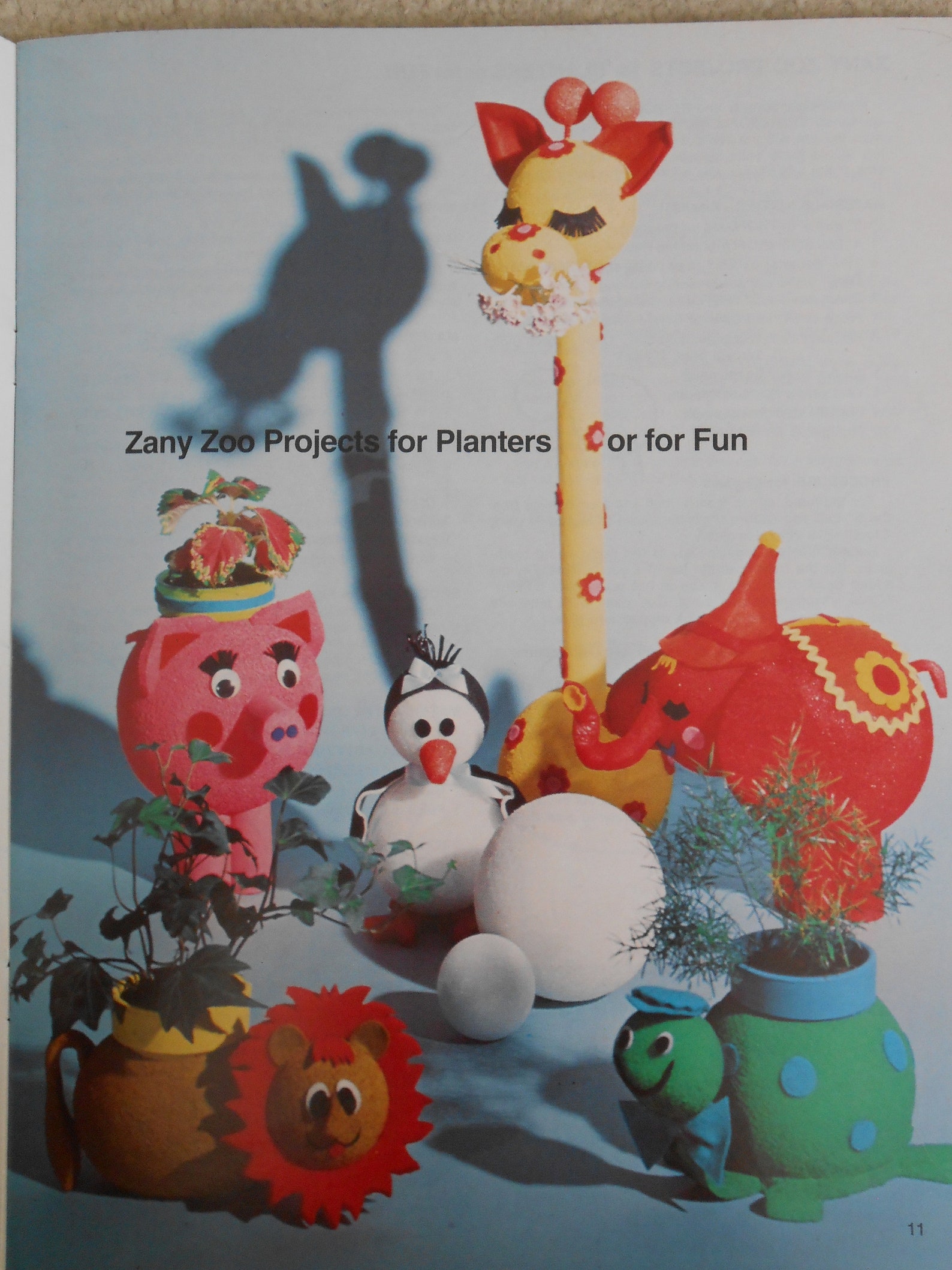 Foamcrafting With Styrofoam Plastic Foam Craft Book, Egg Carton ...