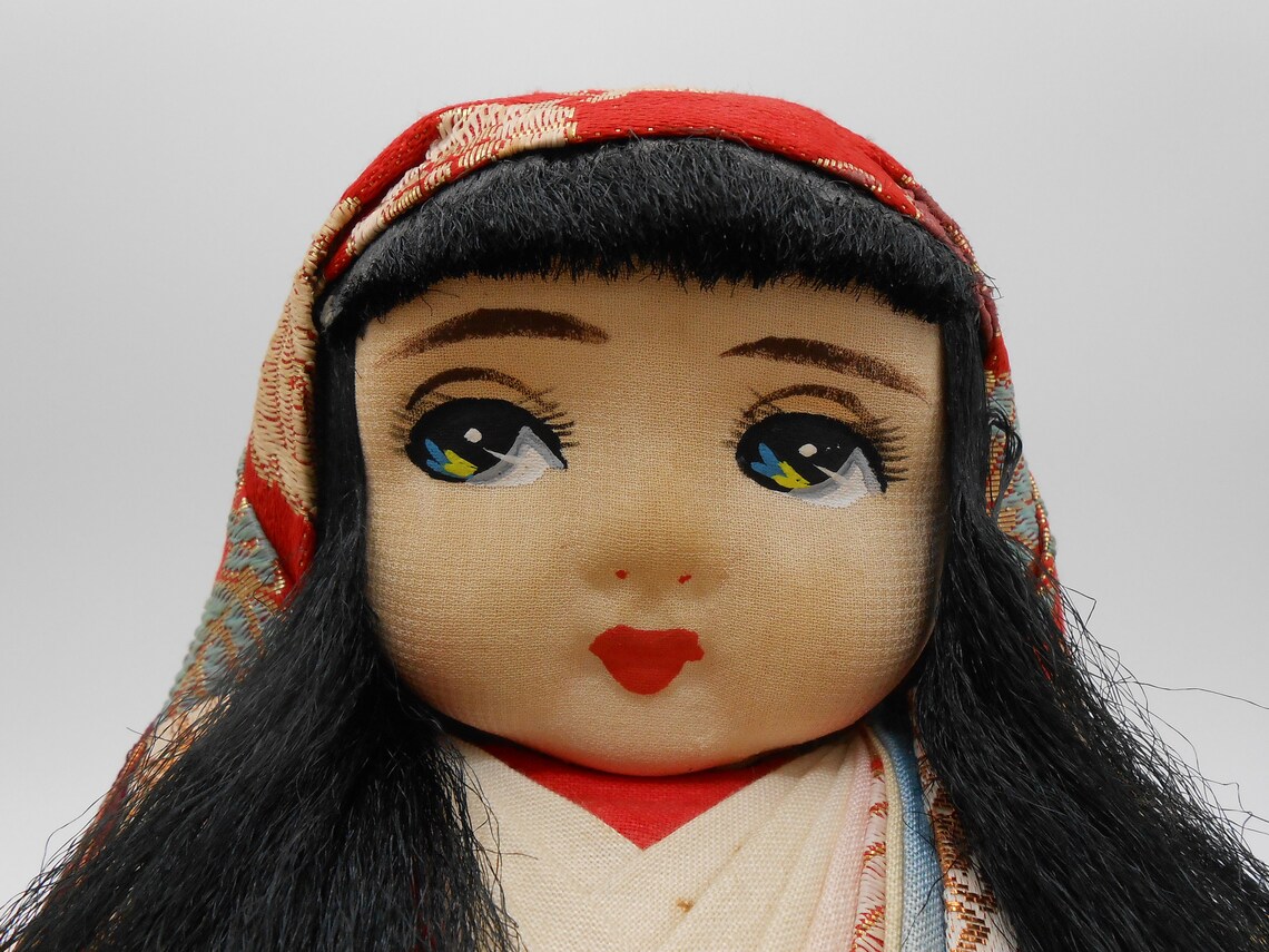 Set of THREE Hime Daruma Roly Poly Japanese Dolls Japanese - Etsy