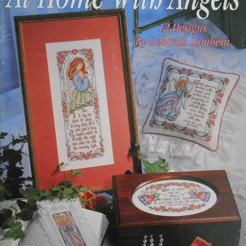 Angel with Cardinal Counted Cross Stitch Kit Mill Hill 2016 | Etsy