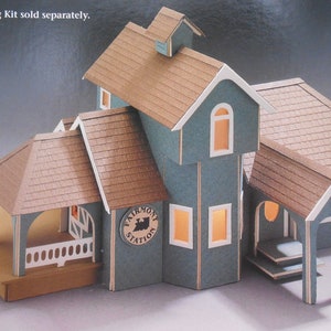 Fairmont/hill "fairmont Station" Kit, HO Scale Train Station Kit - Etsy