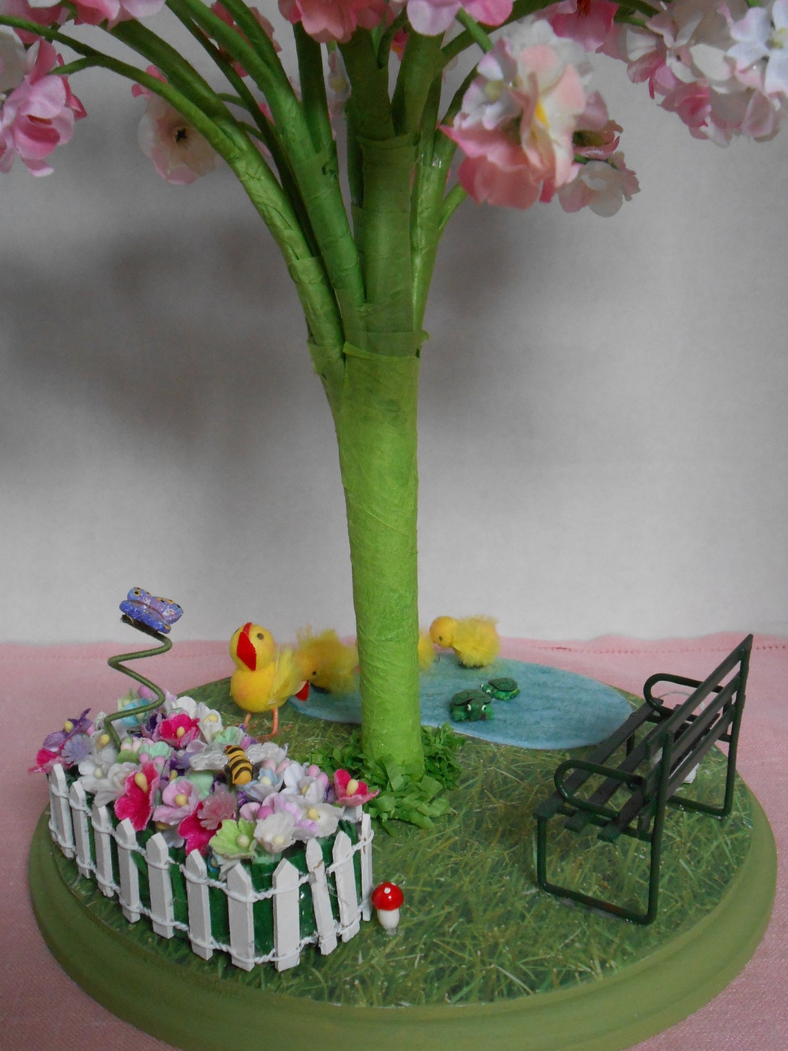 REDUCED OOAK Spring Diorama Picnic in the Park | Etsy