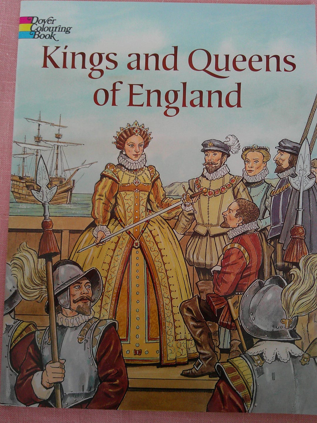 Dover Coloring Book Kings and Queens of England, by John Green - Etsy