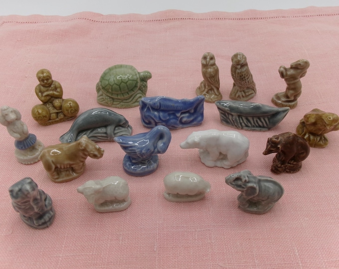 Wade Red Rose Tea Miniature Ceramic Animal Figurines, Made in England ...