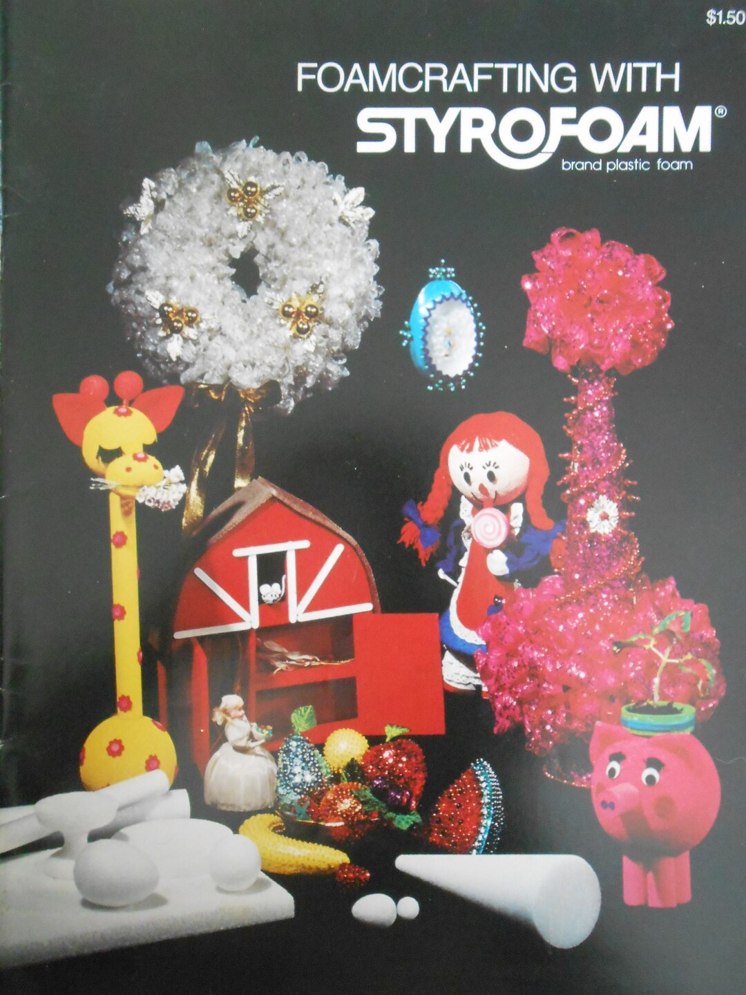 Foamcrafting With Styrofoam Plastic Foam Craft Book, Egg Carton ...