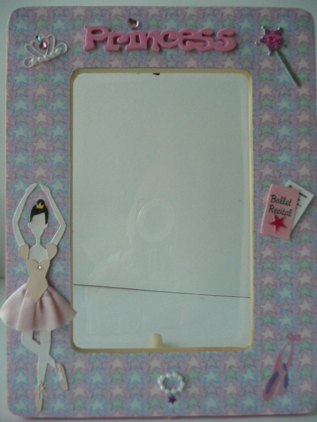 Ballerina Princess Picture Frame, Kitsch Frame for Little Princess ...
