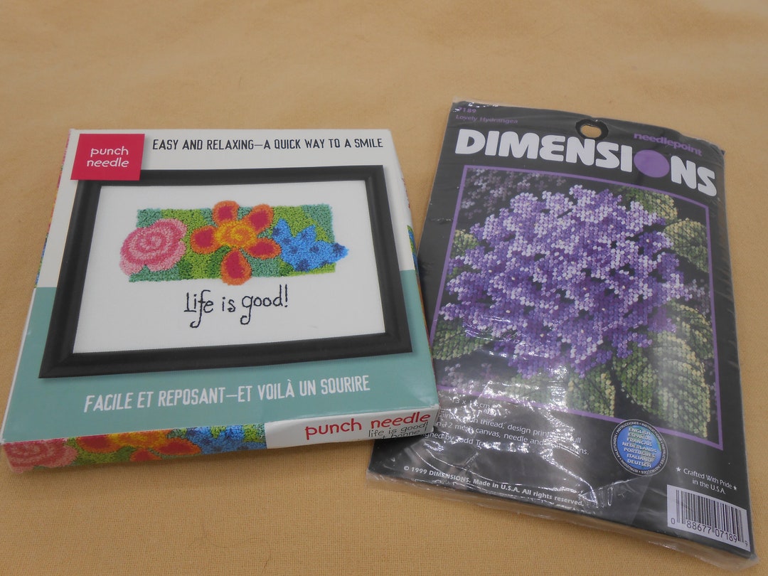 TWO Dimensions Needlework Kits life is Good - Etsy