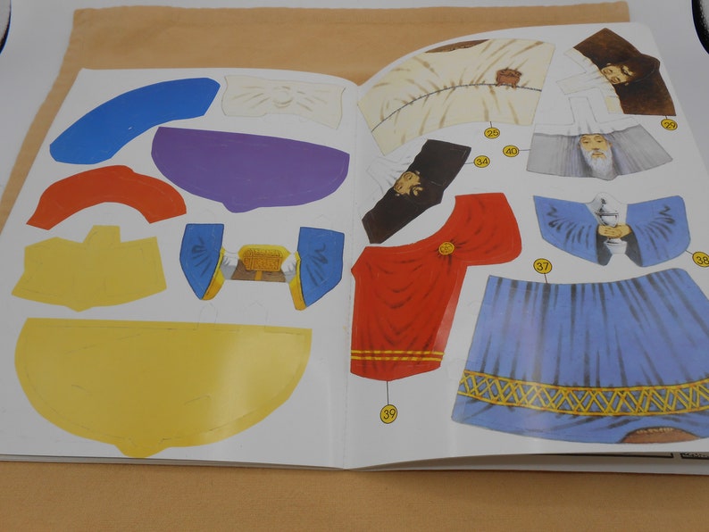 Usborne Nativity Press-Out Model Book Punch Out | Etsy