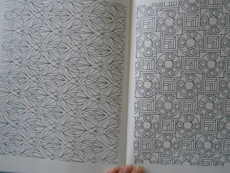 Dover Coloring Book, "3-d Designs" to Color, by Wil Stegenga, NEW ...