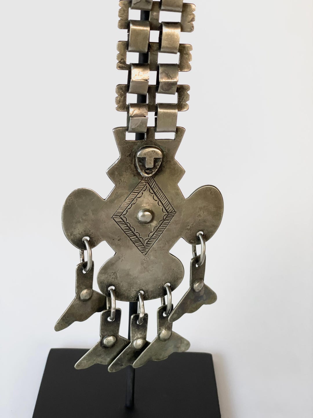 Mapuche Trapelacucha Double Chain With Human Figure – Ancestral ...