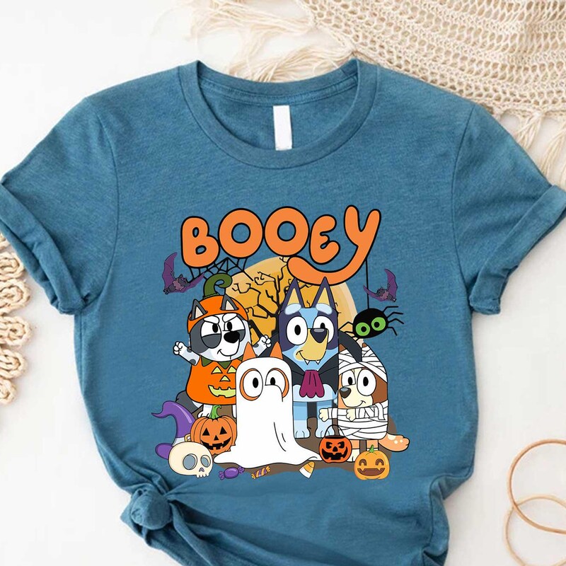 Halloween Bluey Clipart - Etsy