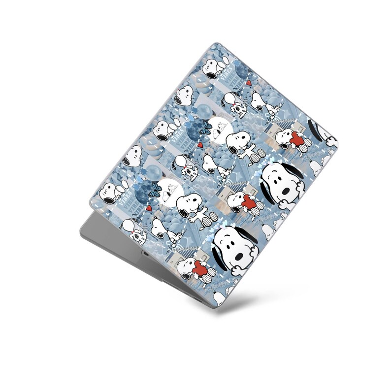 Snoopy MacBook Case: Cartoon Dog Laptop Cover, UV Print - Etsy