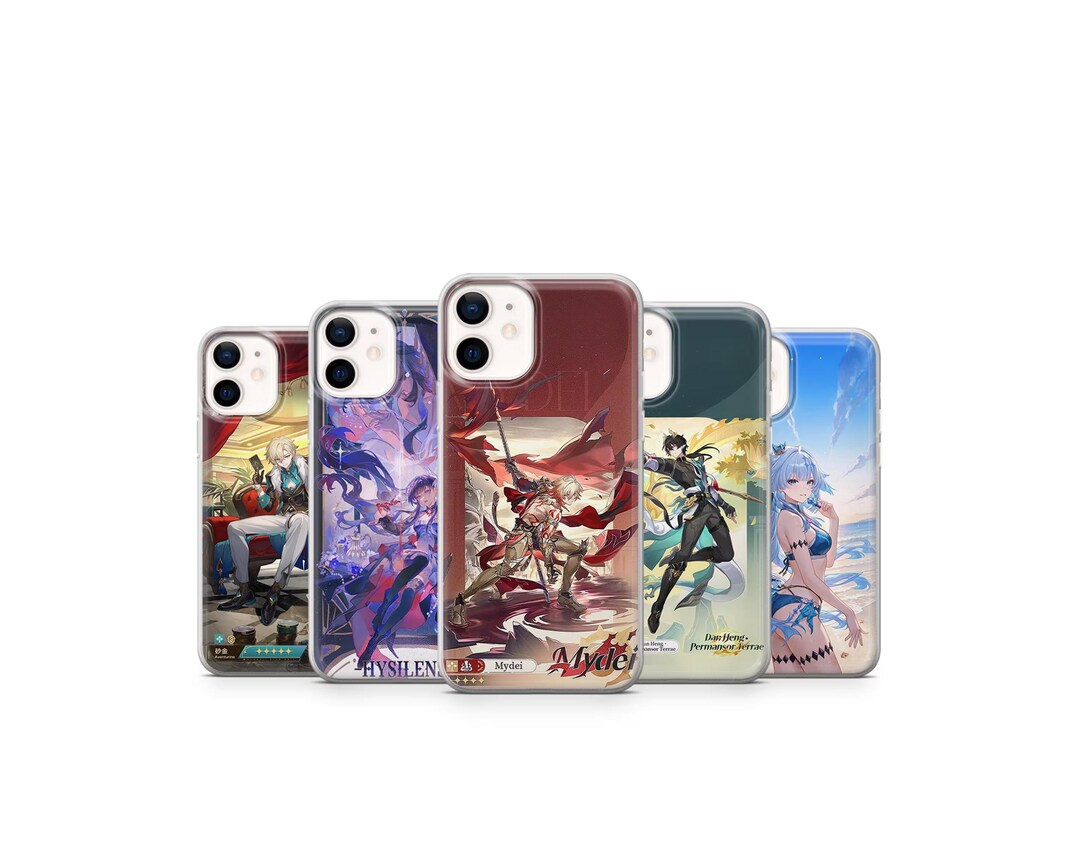 Honkai Star Rail Phone Case, Herta Anaxa Mydei Sunday Artwork for ...