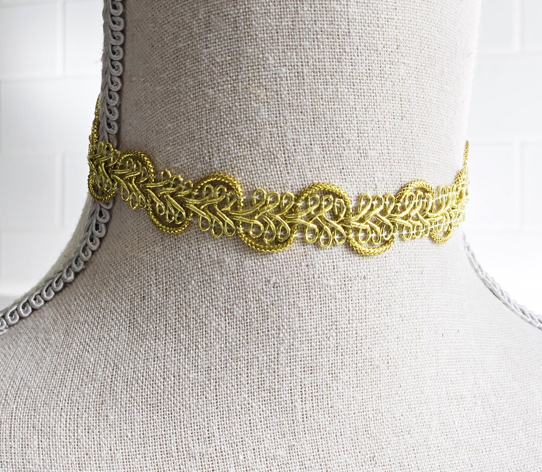 Gold Celtic Knot Style Choker, Scottish Jewelry, Irish Jewelry ...