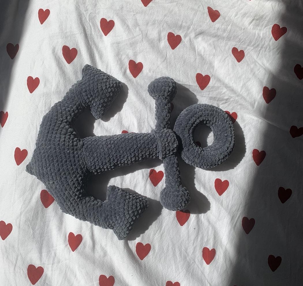 Crochet Anchor Plushie Pattern – Nautical Amigurumi Anchor Toy ...