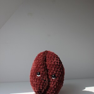 Coffee Bean Plush Crochet Pattern – Cute Amigurumi Toy DIY - Etsy
