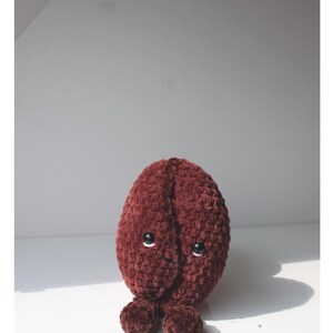 Coffee Bean Plush Crochet Pattern – Cute Amigurumi Toy DIY - Etsy