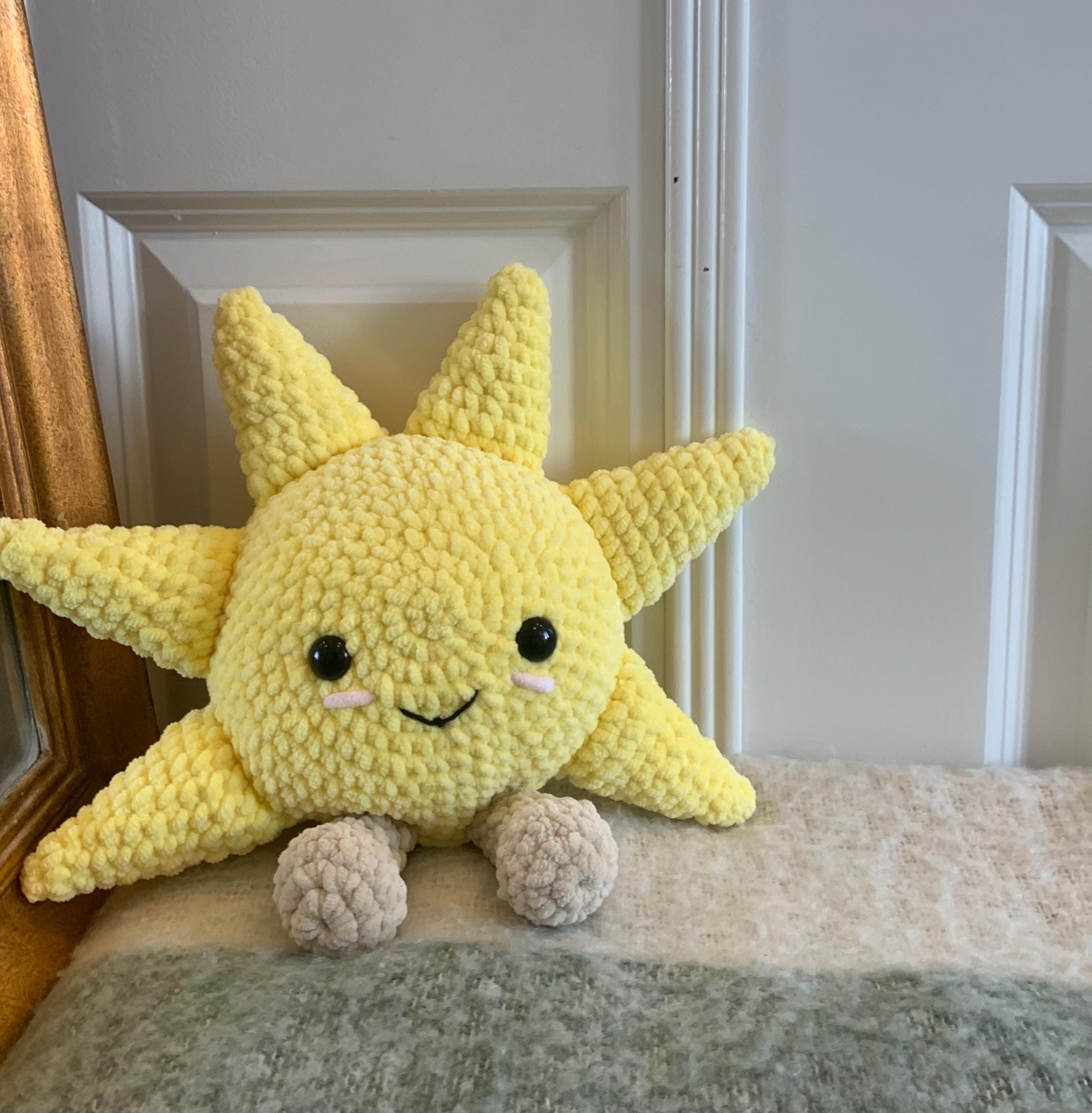 Sun Plushie Crochet Pattern | PDF Digital Download | DIY Plush Toy ...