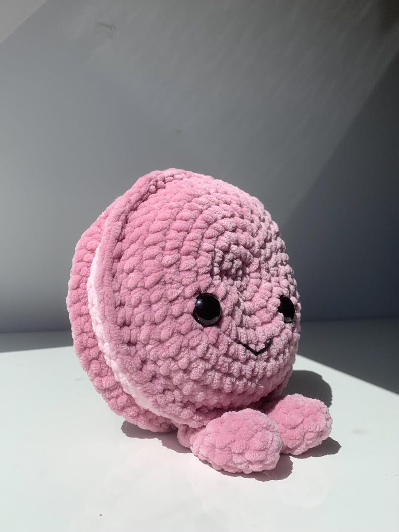 Macaron Plush Crochet Pattern – Amigurumi PDF Tutorial (digital ...